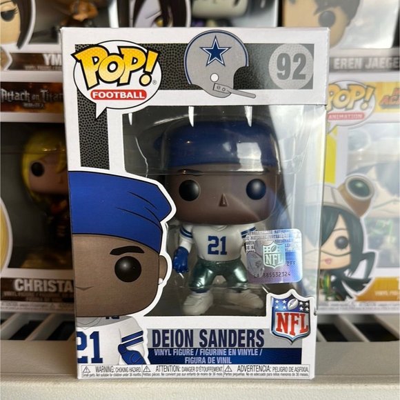 Funko | Toys | Funko Pop Nfl Football Legends Deion Sanders Dallas ...